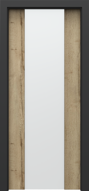 PORTA LOFT model 4.B ościeżnica czarna - Modele drzwi - PORTA DRZWI